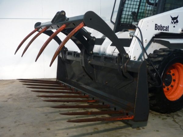 48/72" Bobcat Tine Grapple - Henning Rental