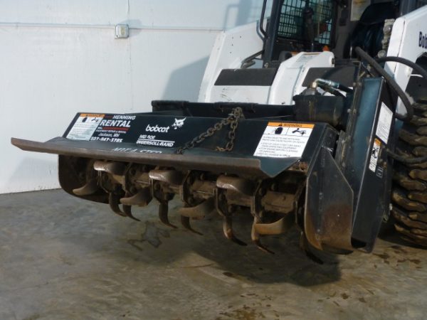 Bobcat 55″ Tiller attachment - Henning Rental