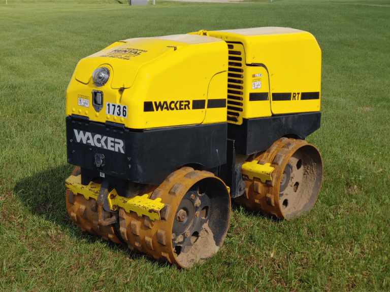 Wacker-Neuson Remote Control Vibratory Roller - Henning Rental