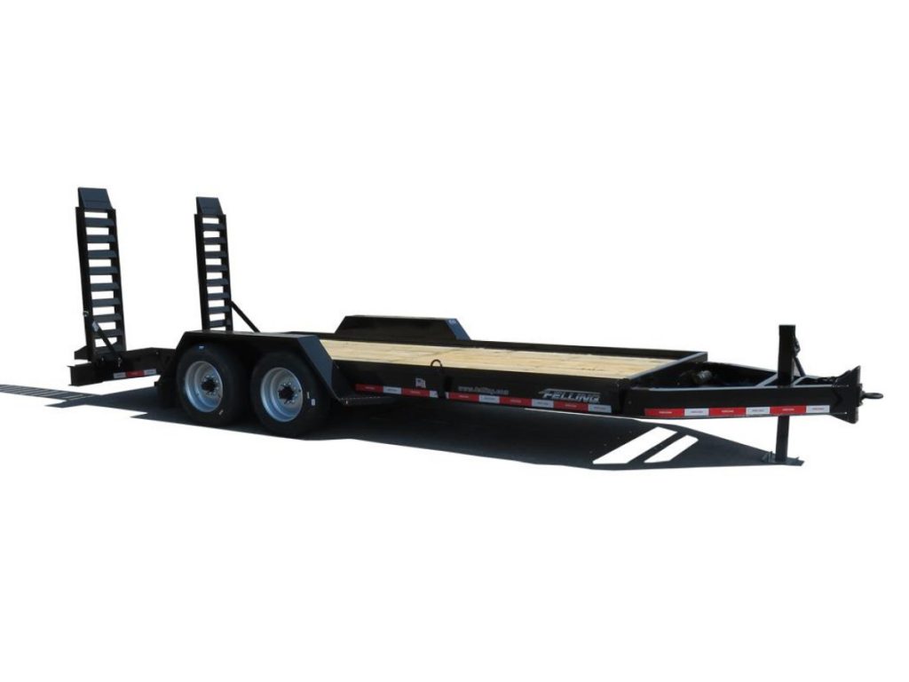 18' 16,100 GVWR Electric Brake, Bumper-Tow Drop-Axle Trailer - Henning ...